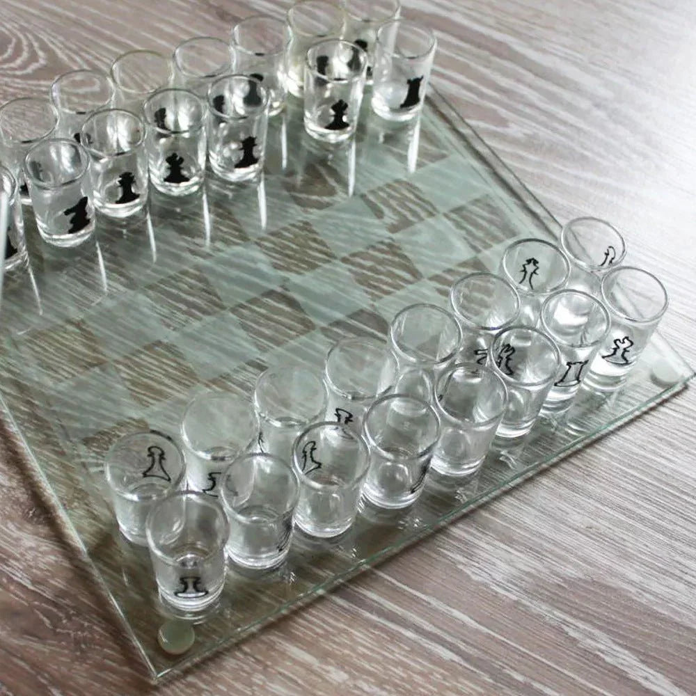 Chess Cup Game | Drinking Chess Game | Wine Chess | Beer Chess