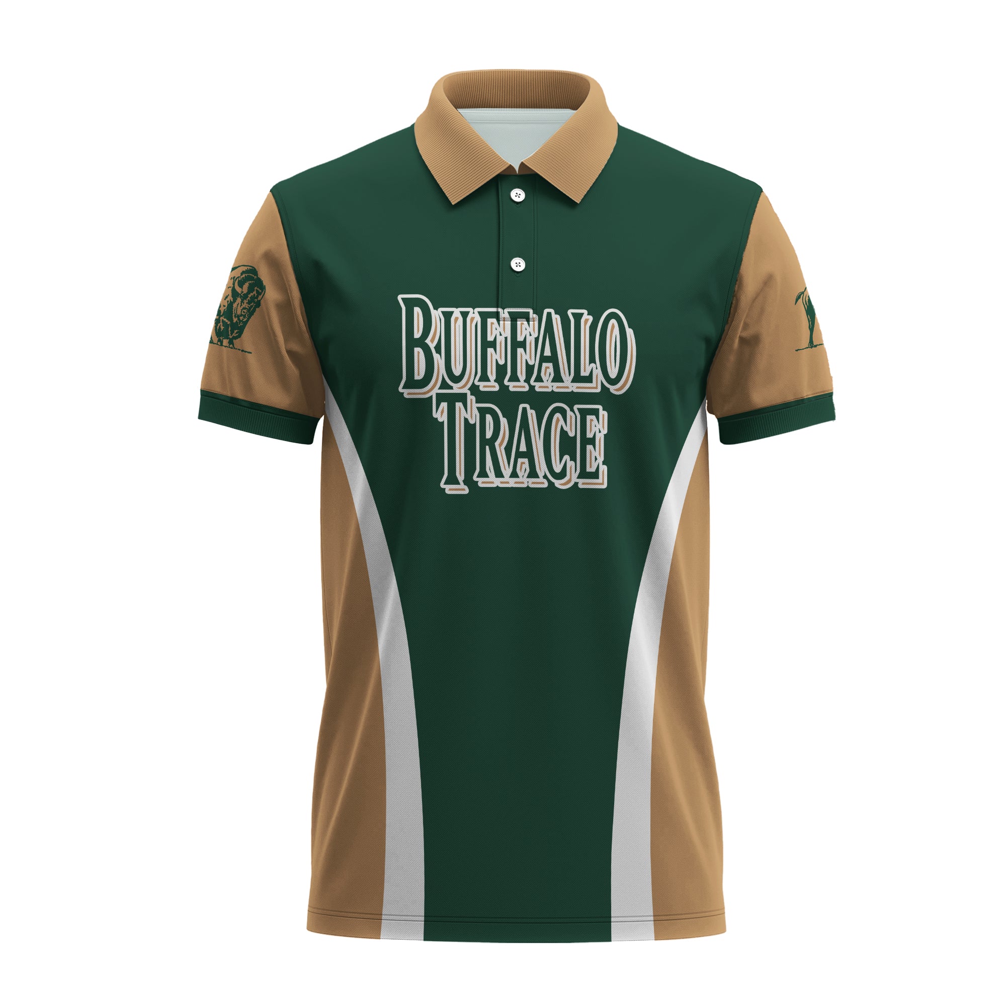 Buffalo Trace Summit Flow Polo Shirt | Buffalo Trace Polo Shirt