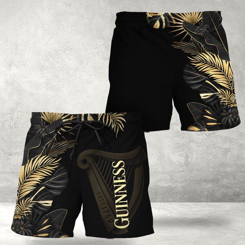 Guinness Tropical Kentia Palm Swim Trunks | Guinness Pool Shorts