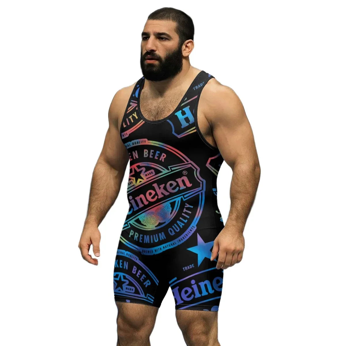Modelo Black Wrestling Singlet | Athletic Singlet