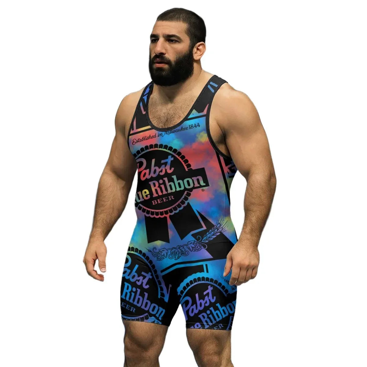 Modelo Black Wrestling Singlet | Athletic Singlet