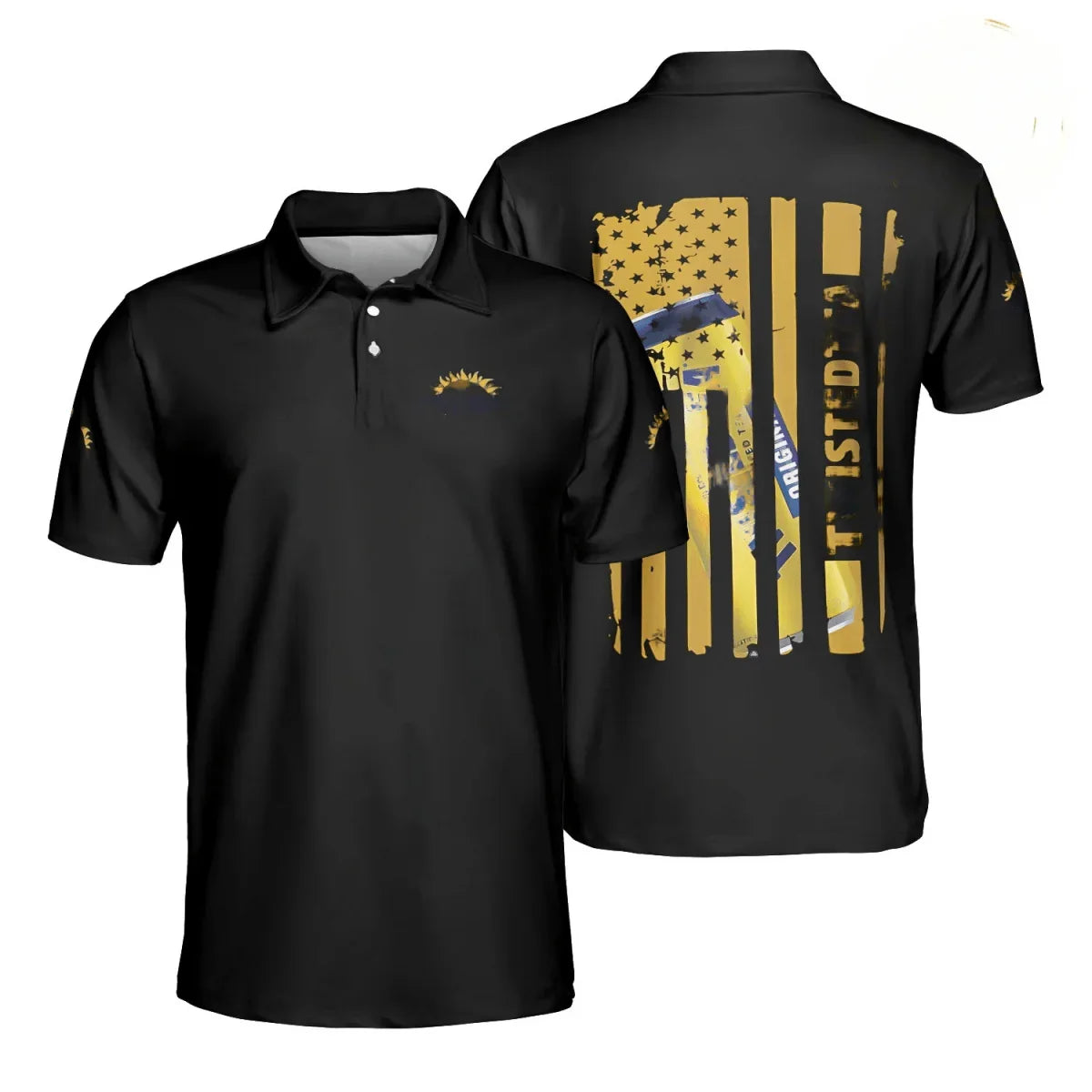 Twisted Tea American Flag Polo Shirt - Stylish & Comfortable