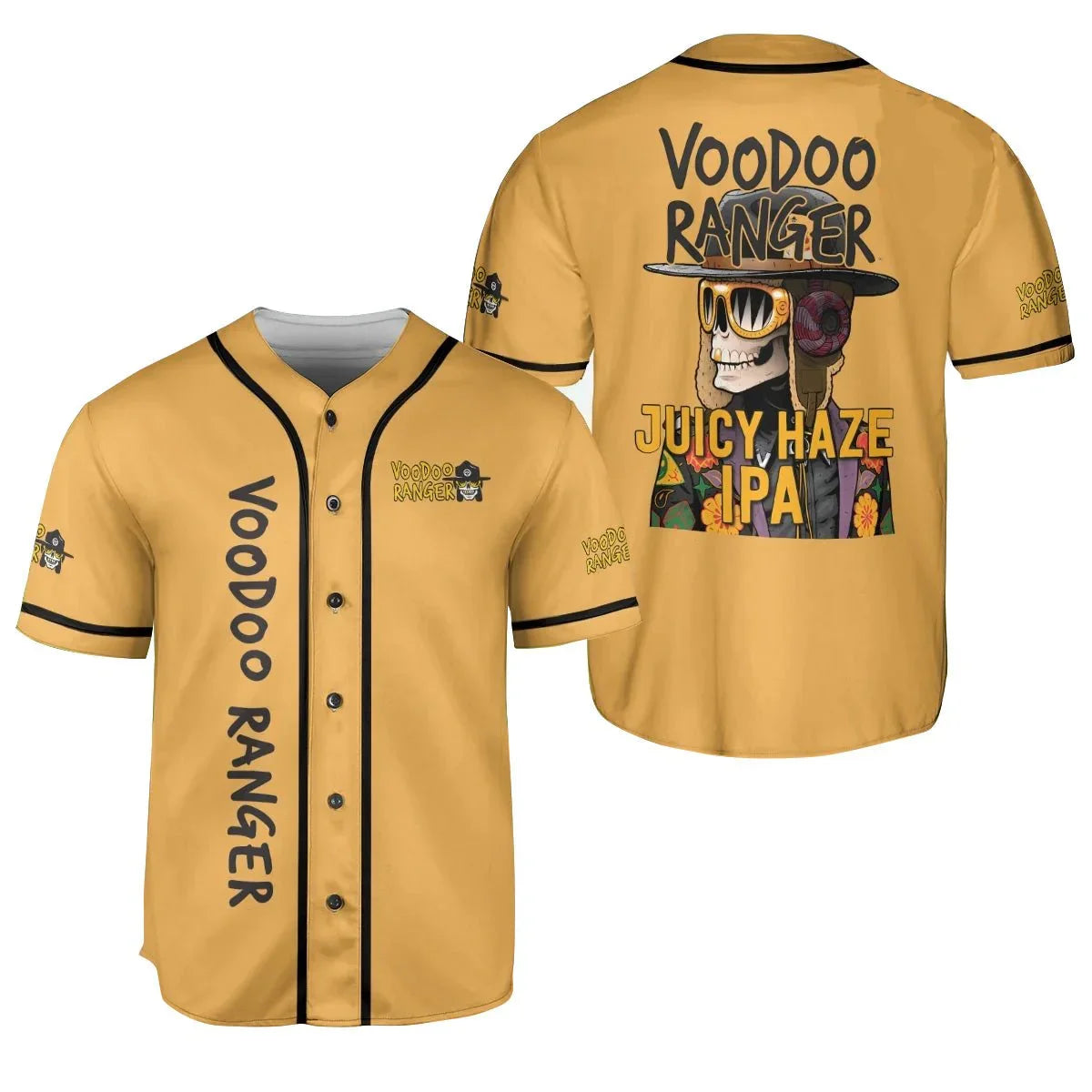 Voodoo Ranger Juicy Haze Ipa Baseball Jersey | 100% Polyester