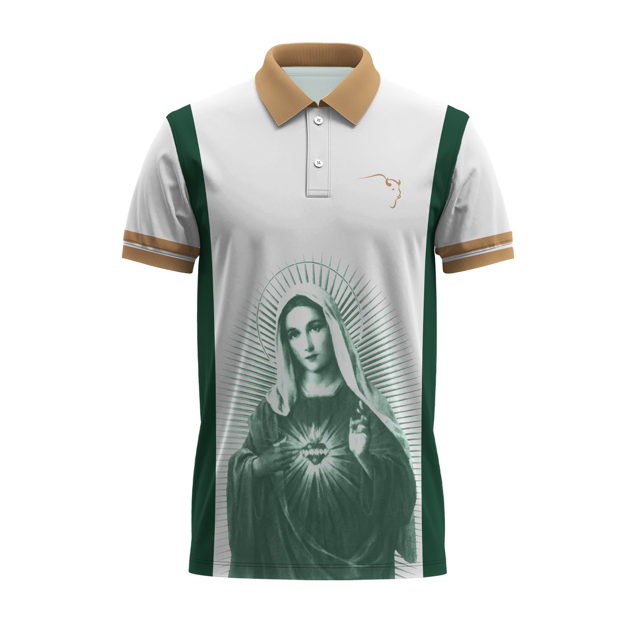 Buffalo Trace Sacred Maria Polo Shirt | Buffalo Trace Polo Shirt